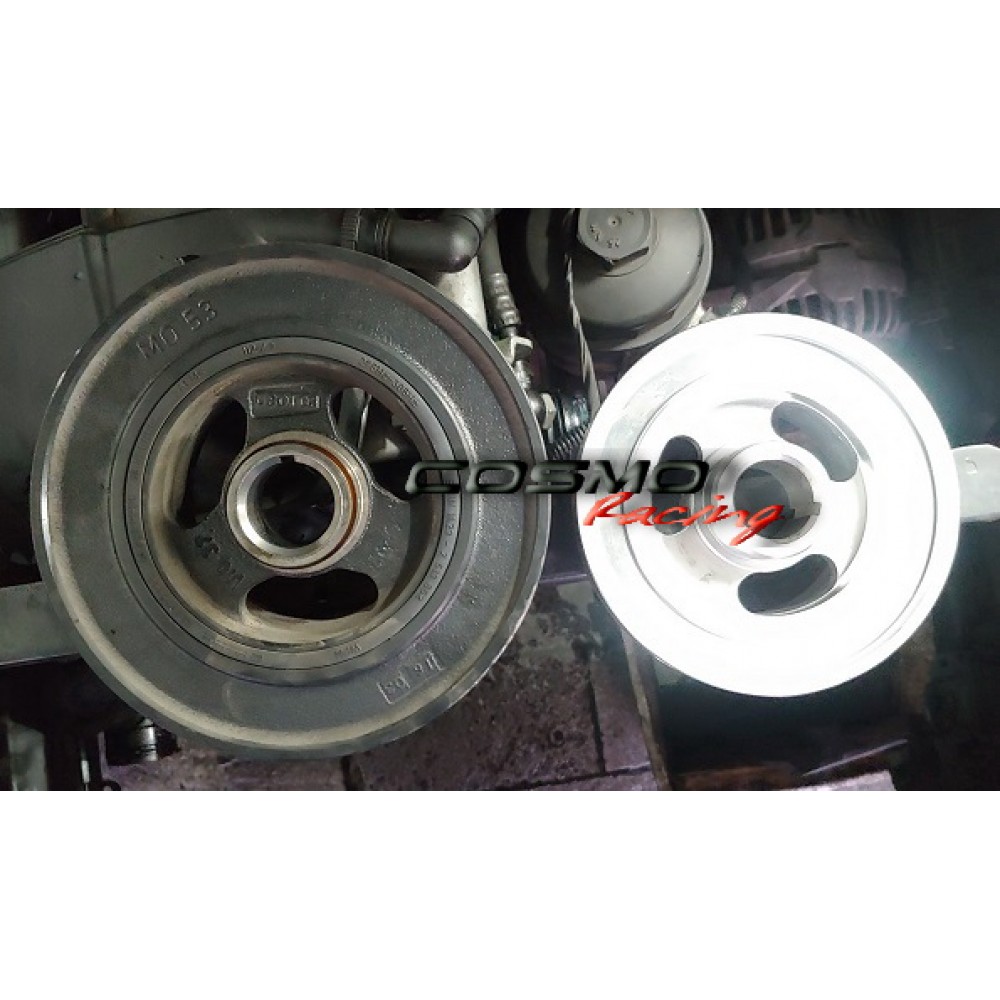 BMW E46 320i 323i 325i 328i 330i Lightweight Underdrive Crank Pulley ...